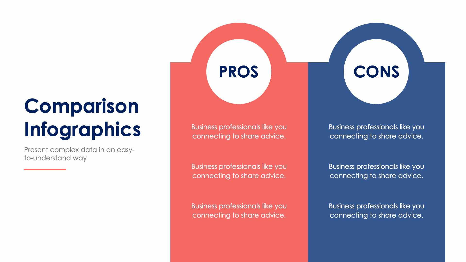 Comparison Slide Infographic Template S01142225 | Infografolio