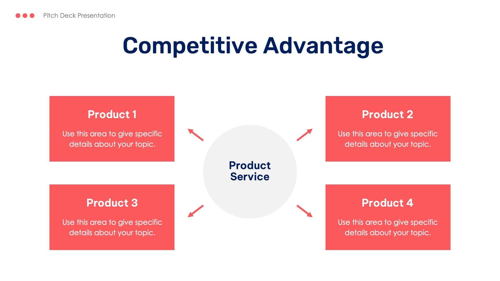 Competitive Advantage Slide Template S10042204 | Infografolio