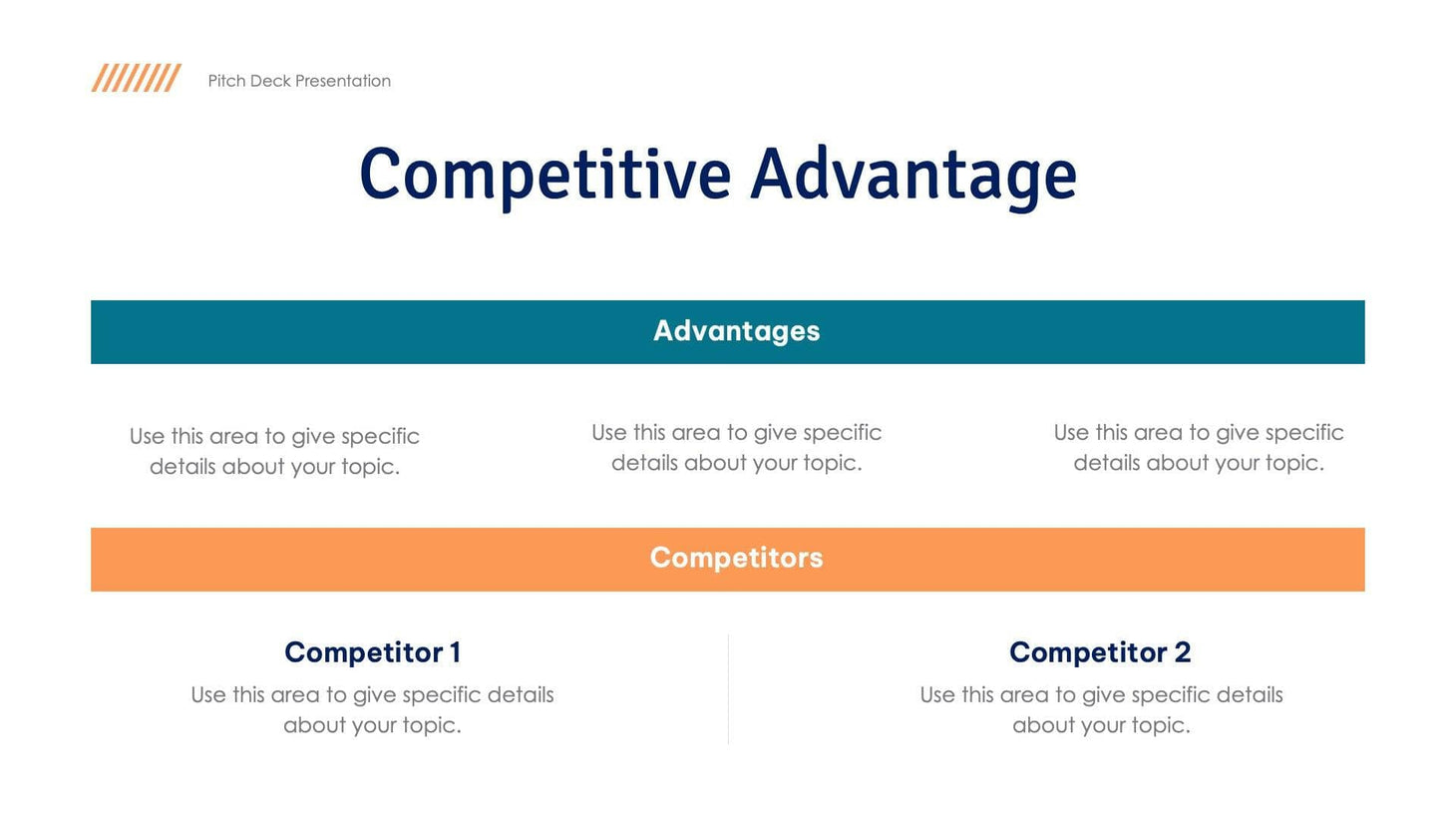 Competitive Advantage Slide Template S10042208 – Infografolio