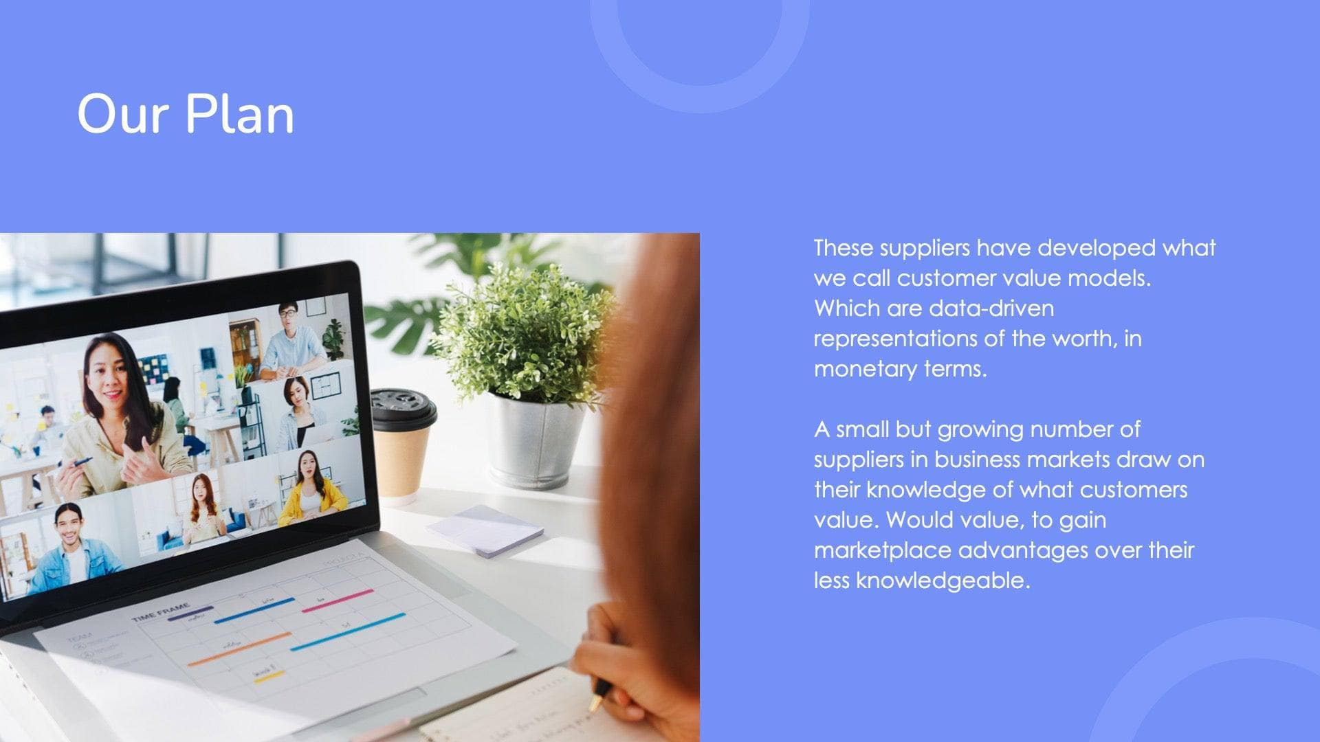 Our Plan Slide Template S09282201 | Infografolio