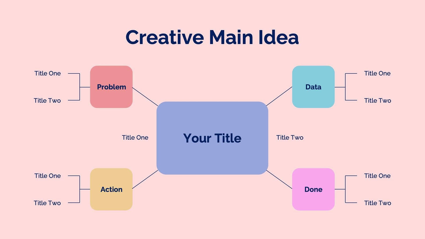 Creative Main Idea Slide Infographic Template S08122202 – Infografolio