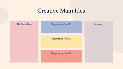 Creative-Main-Idea-Slides | Infografolio