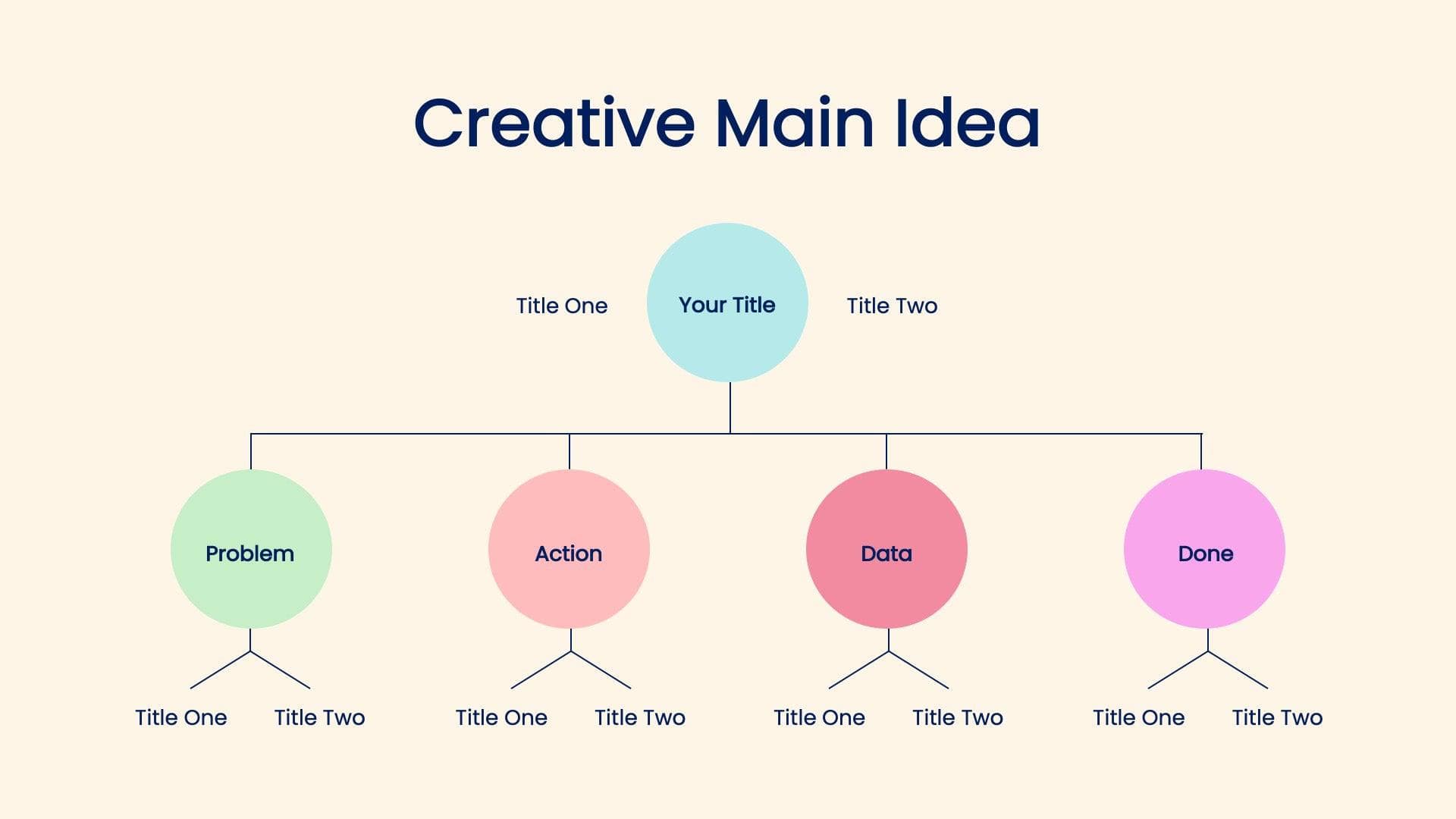 Creative Main Idea Slide Infographic Template S08122207 | Infografolio