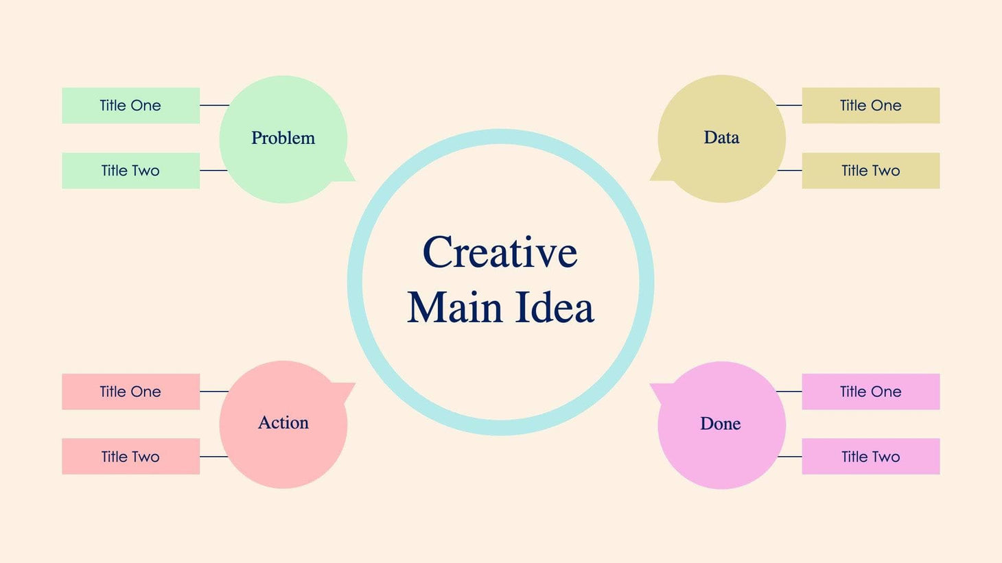 Creative Main Idea Slide Infographic Template S08122216 – Infografolio