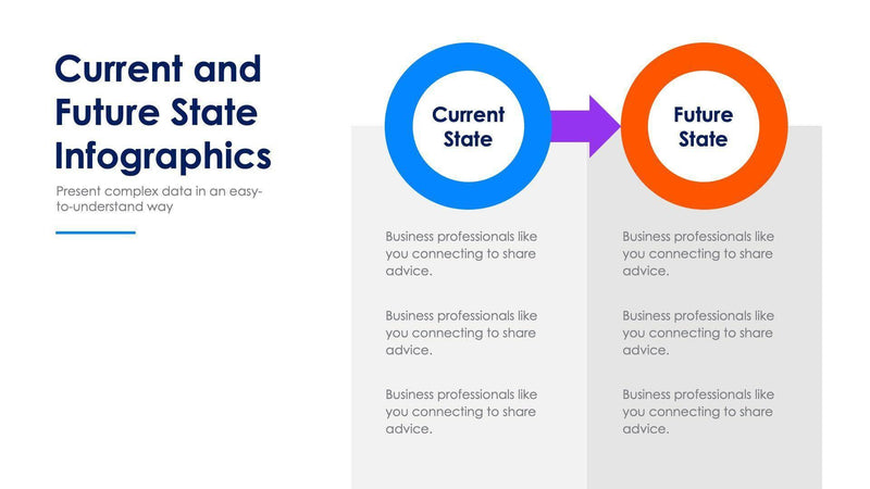 Current And Future State Slides | Infografolio