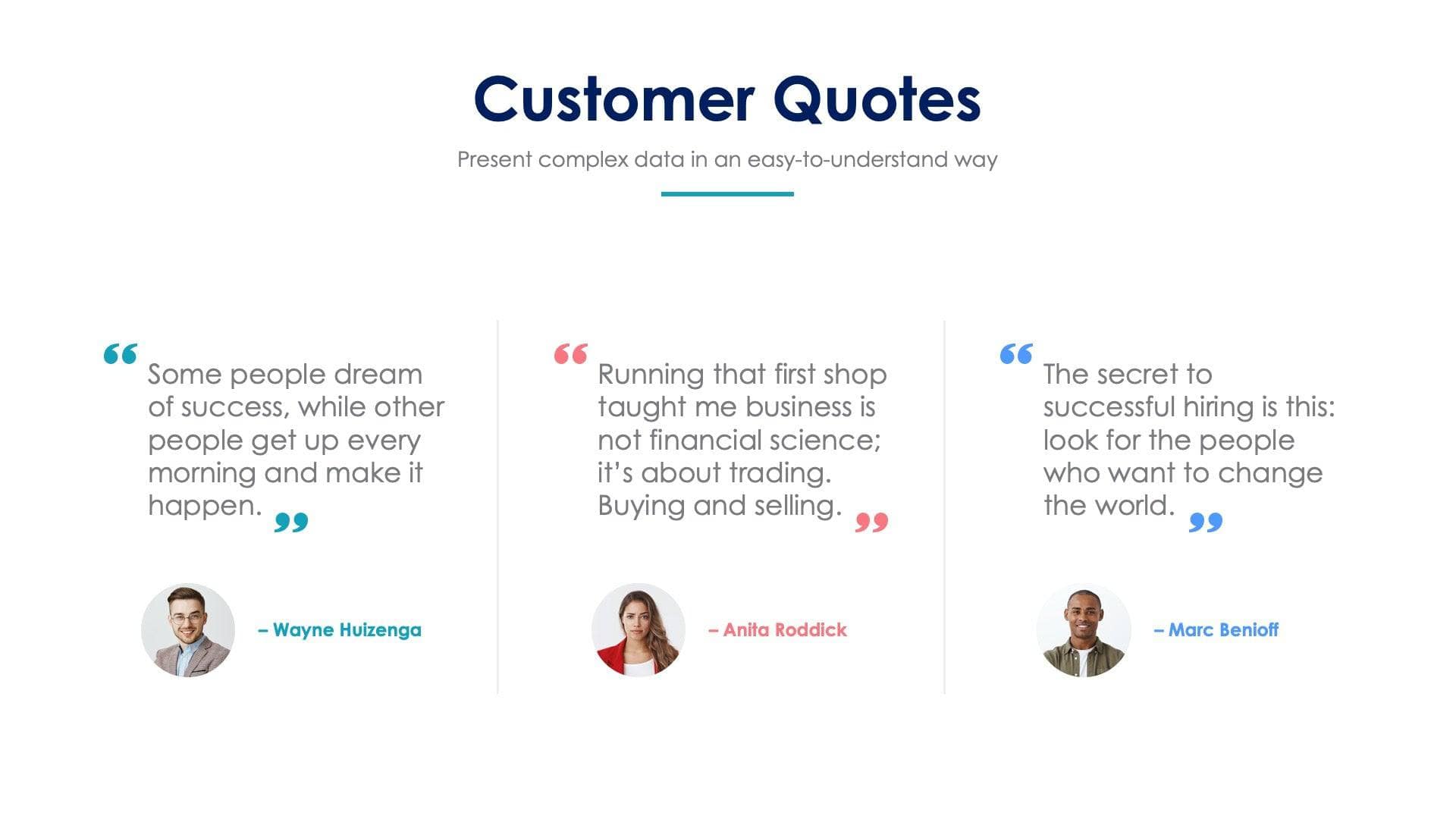 Customer Quotes Slide Infographic Template S06102217 | Infografolio