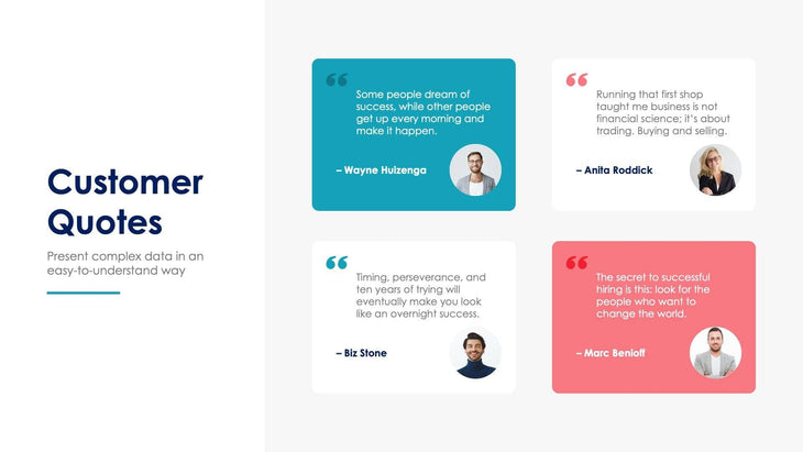 Customer Quotes Slide Infographic Template S06102219 – Infografolio