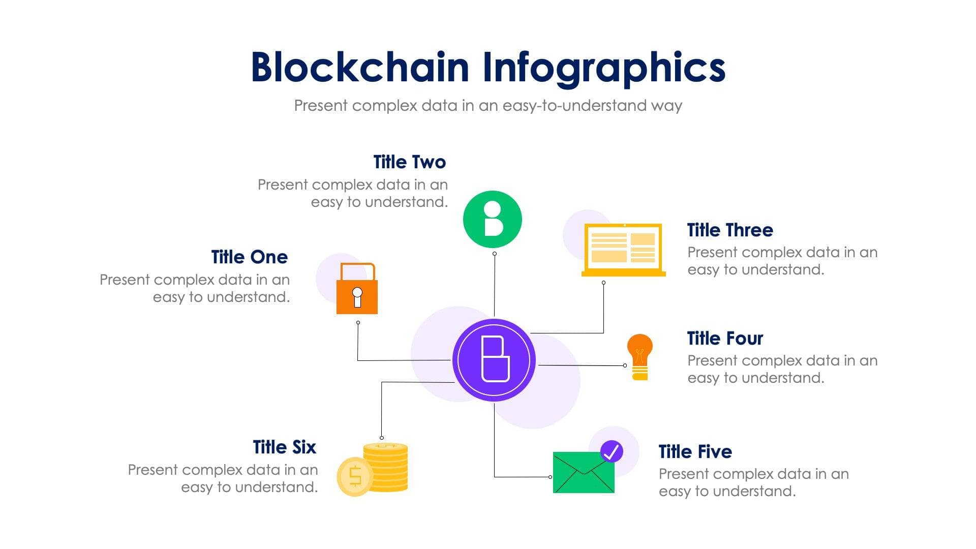 Blockchain Slide Infographic Template S08162201 | Infografolio