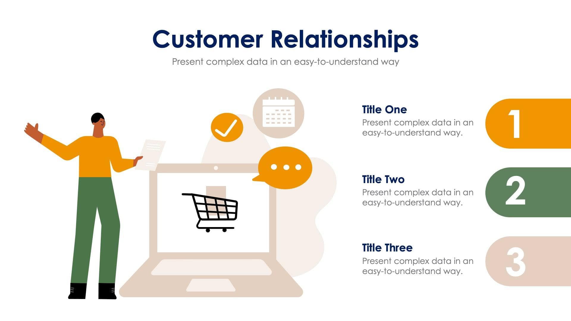 Customer Relationships Slide Infographic Template S08172205 | Infografolio
