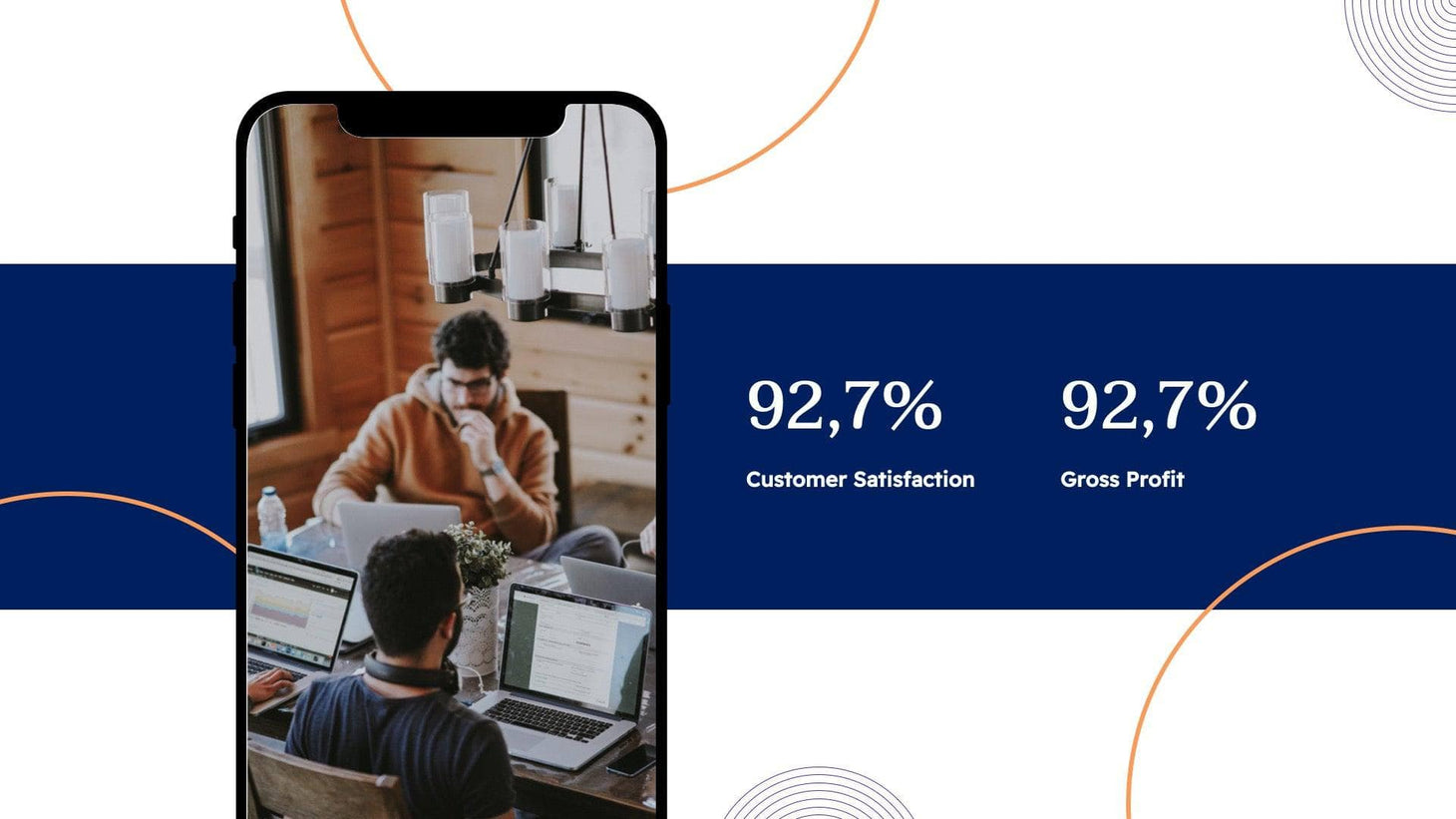 Customer Satisfaction Slide Template S10312201 – Infografolio