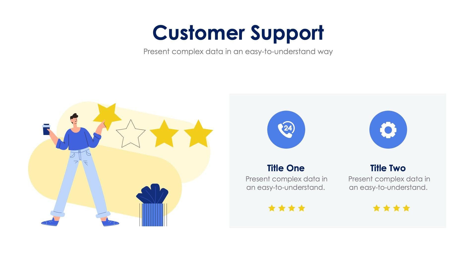 Customer Support Slide Infographic Template S08242203 | Infografolio