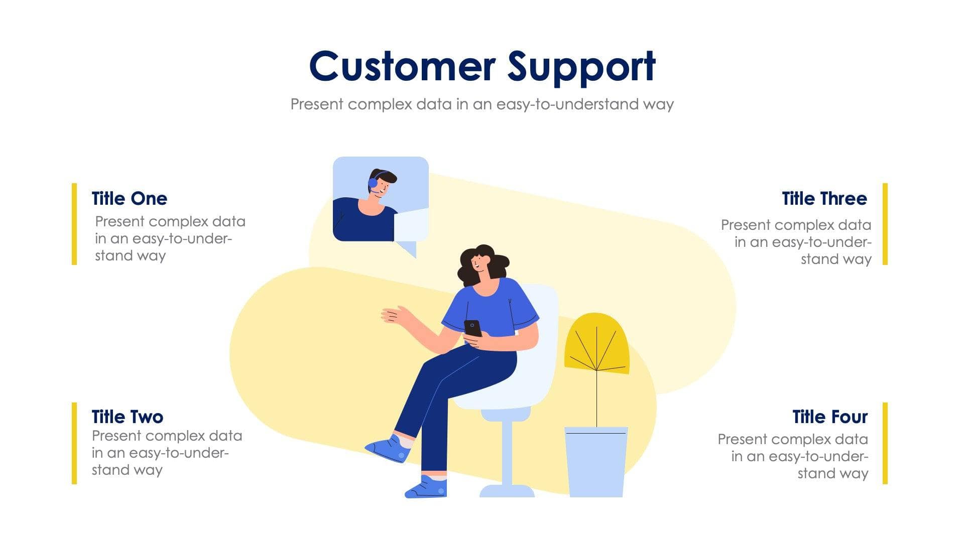 Customer Support Slide Infographic Template S08242206 | Infografolio