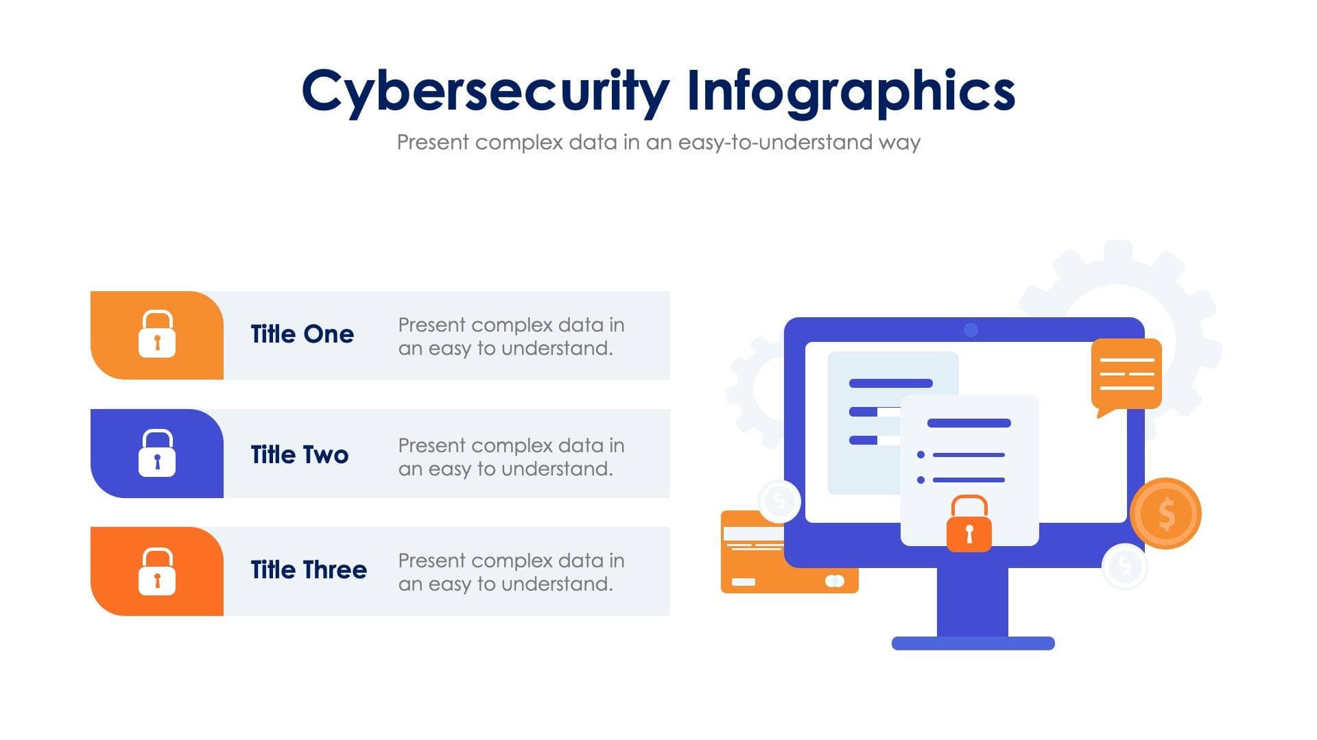 Cybersecurity Slide Infographic Template S08252203 | Infografolio