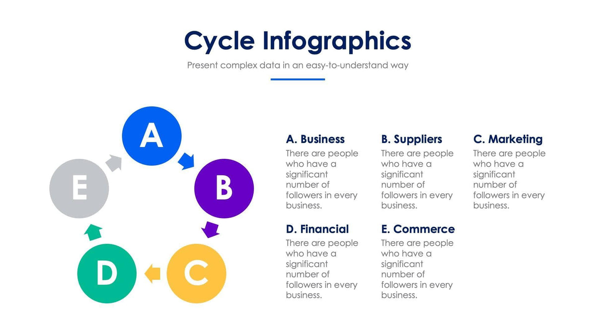 Cycle Slide Infographic Template S01142209 – Infografolio