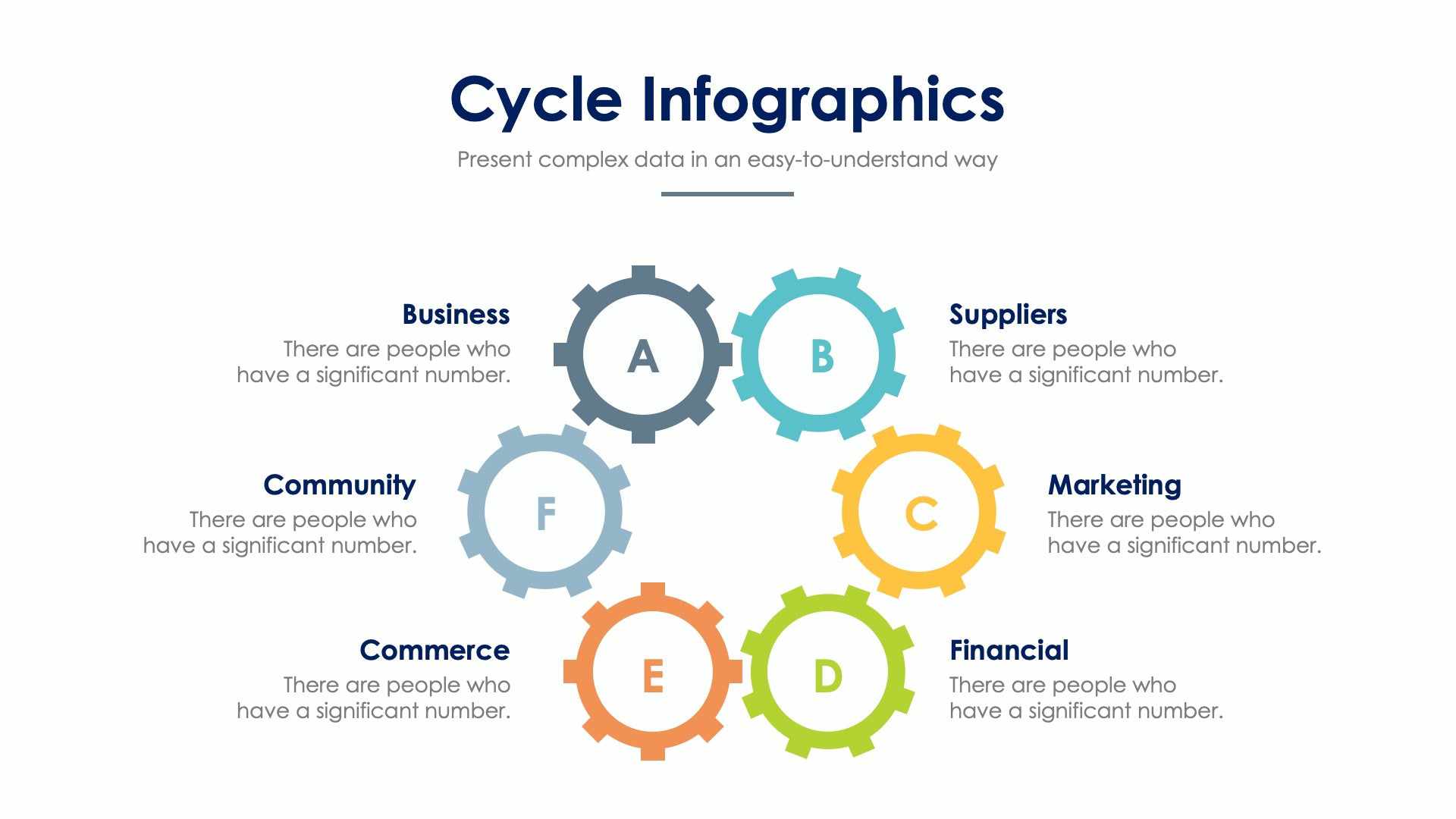 Cycle Slide Infographic Template S01142216 | Infografolio