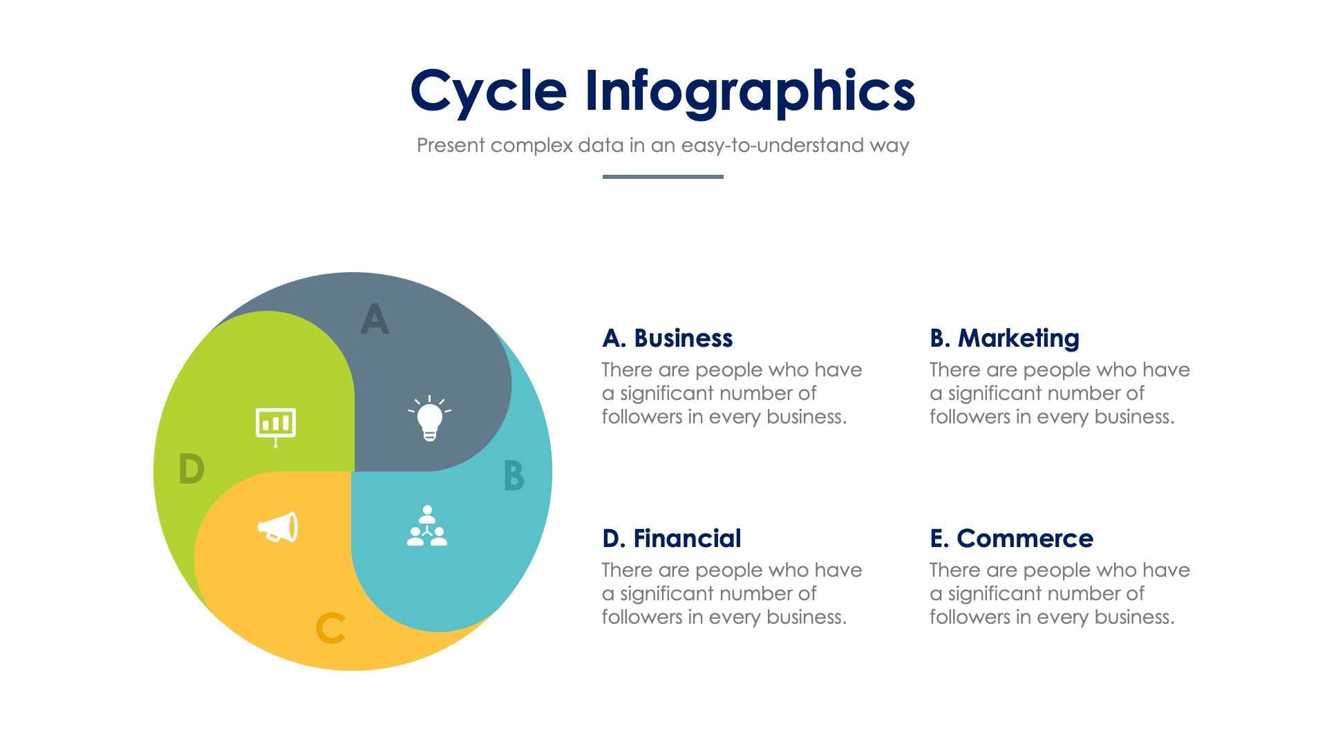 Cycle Slide Infographic Template S01142217 | Infografolio