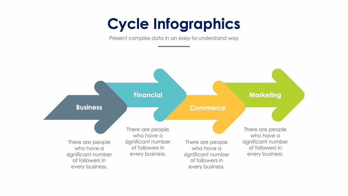 Cycle Slide Infographic Template S01142223 – Infografolio