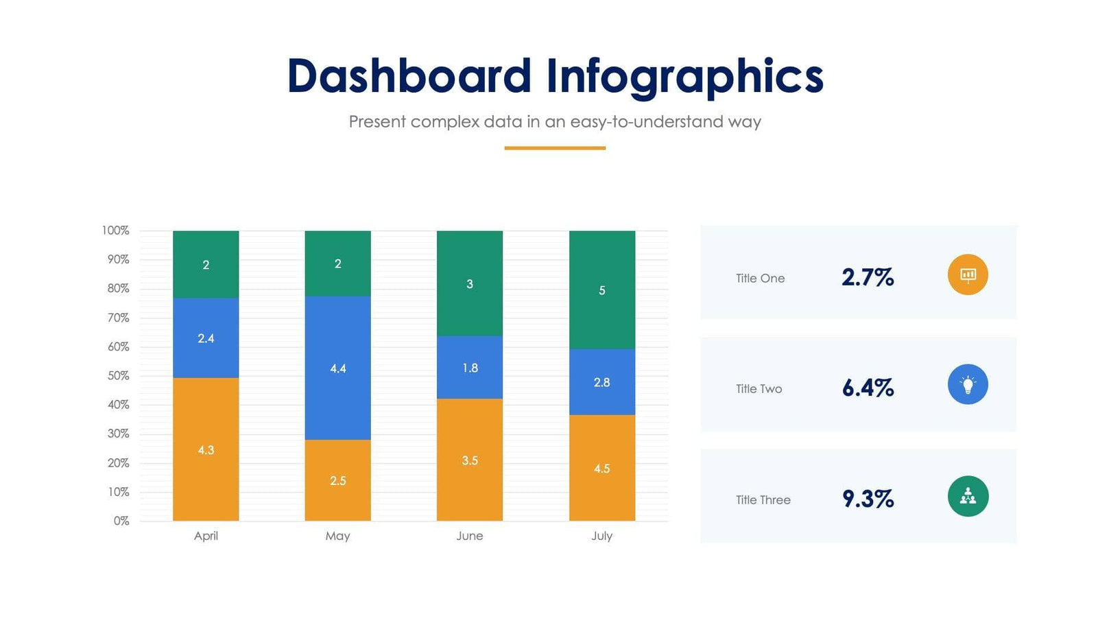 Dashboard Slide Infographic Template S06012209 – Infografolio
