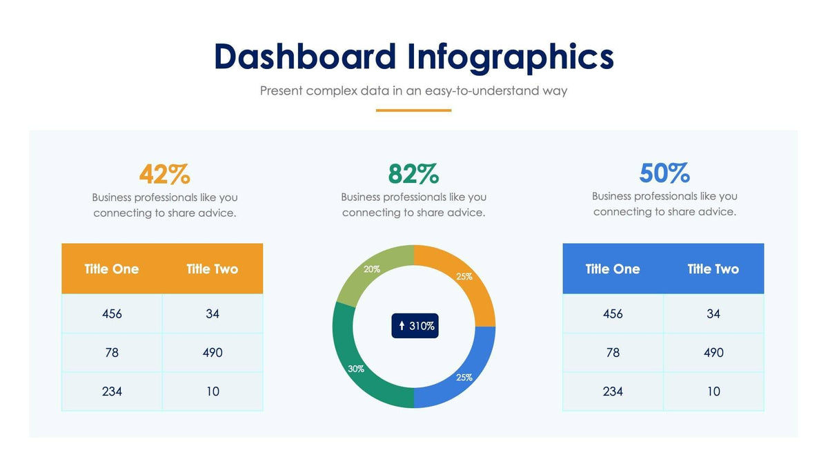 Dashboard Slide Infographic Template S06012221 – Infografolio