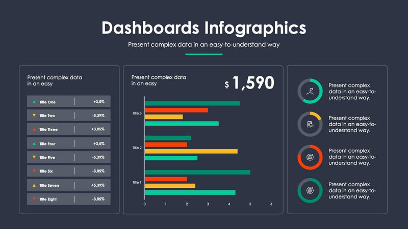 Dashboard Slide Infographic Template S07252215 | Infografolio