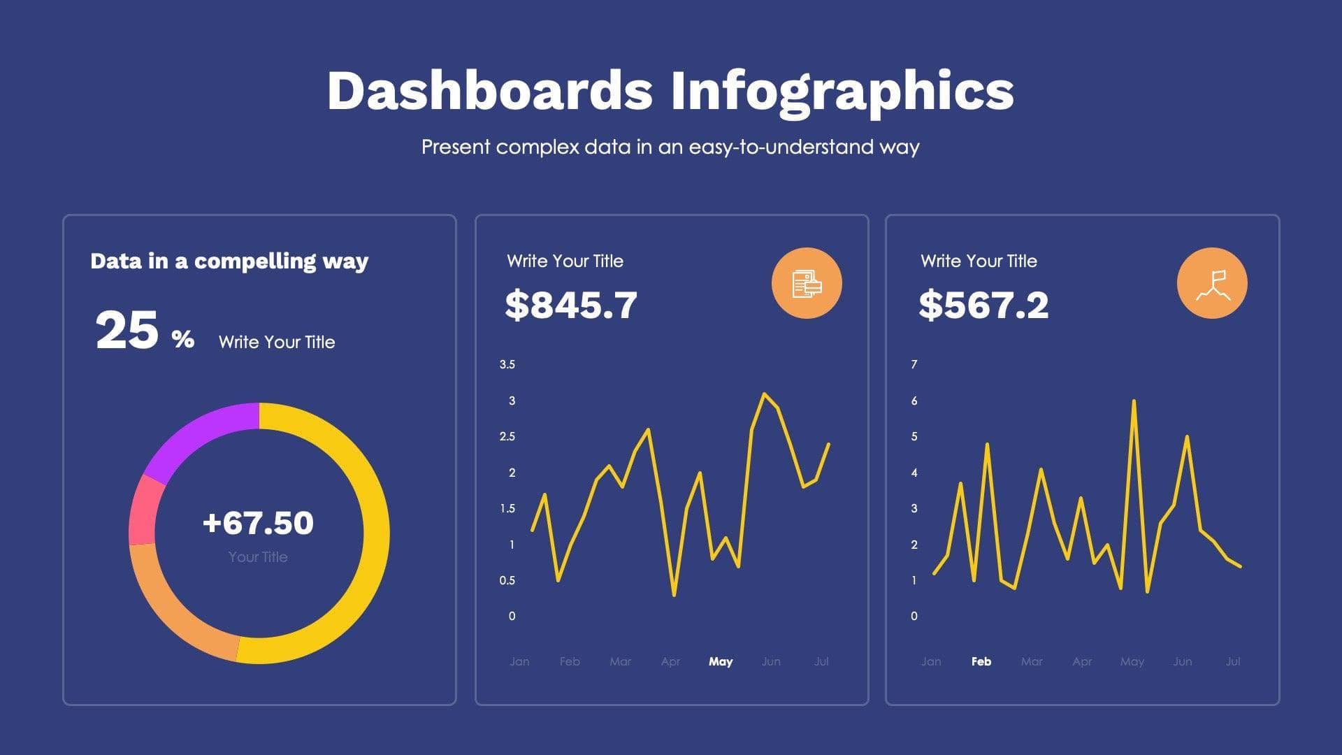 Dashboard Slide Infographic Template S08232210 | Infografolio