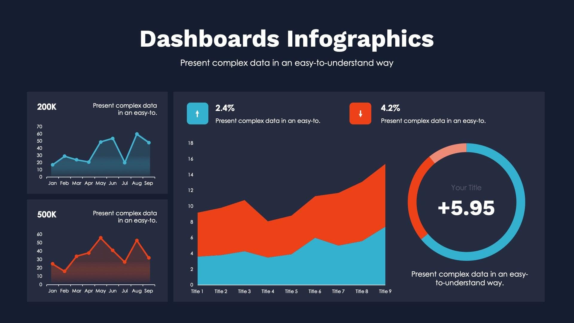 Infographic Dashboard Design
