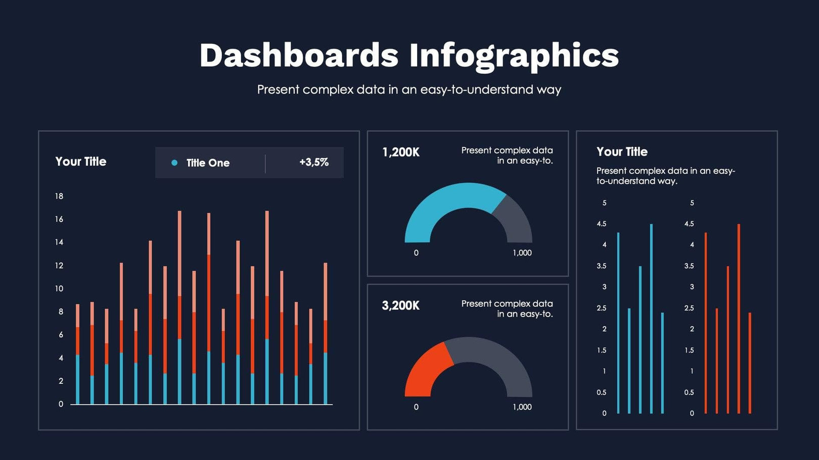 Dashboard Slide Infographic Template S08232230 – Infografolio