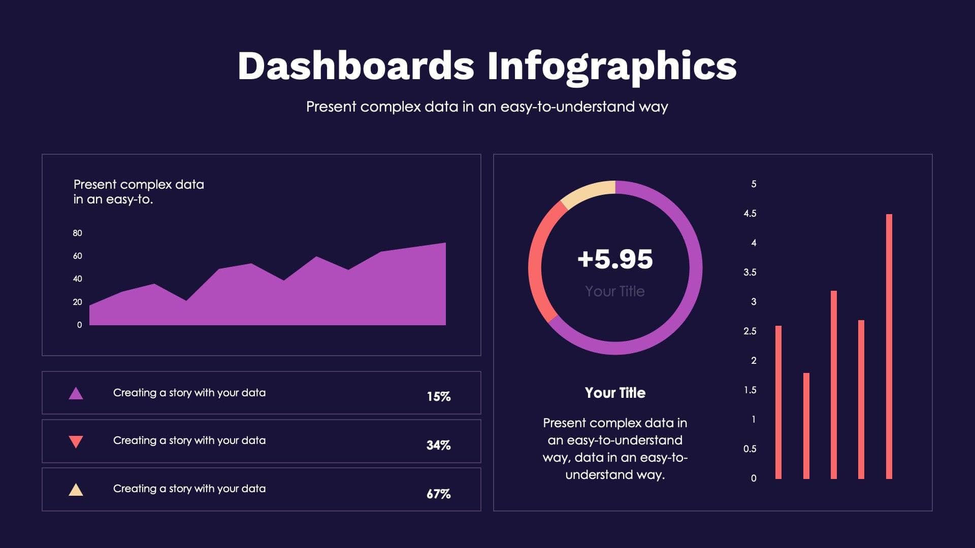 Dashboard Slide Infographic Template S08232234 | Infografolio