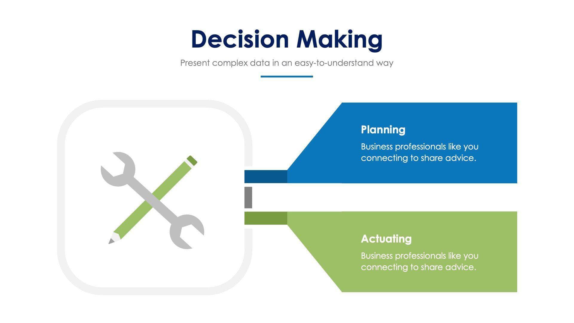 Decision Making Slide Infographic Template S11232107 | Infografolio