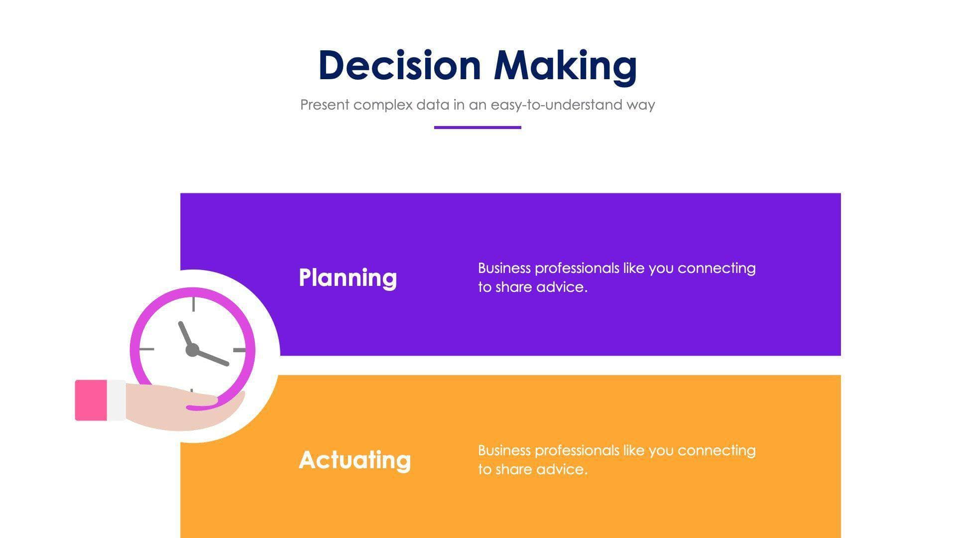 Decision Making Slide Infographic Template S11232119 | Infografolio