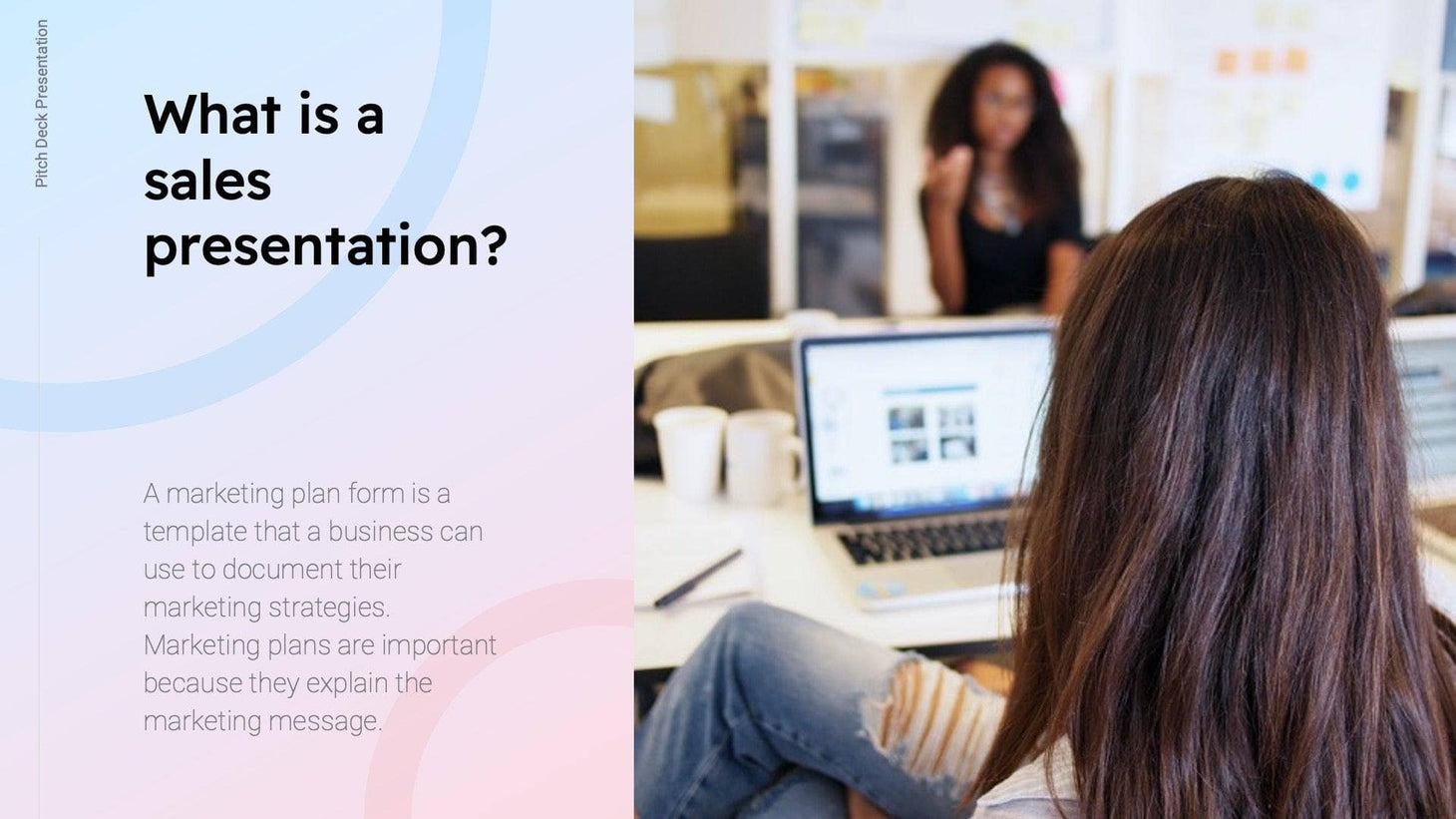 Definition Red and Blue Slide Template S11012201 – Infografolio