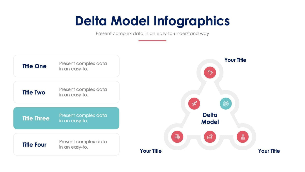 Delta Model Slide Infographic Template S06102211 – Infografolio