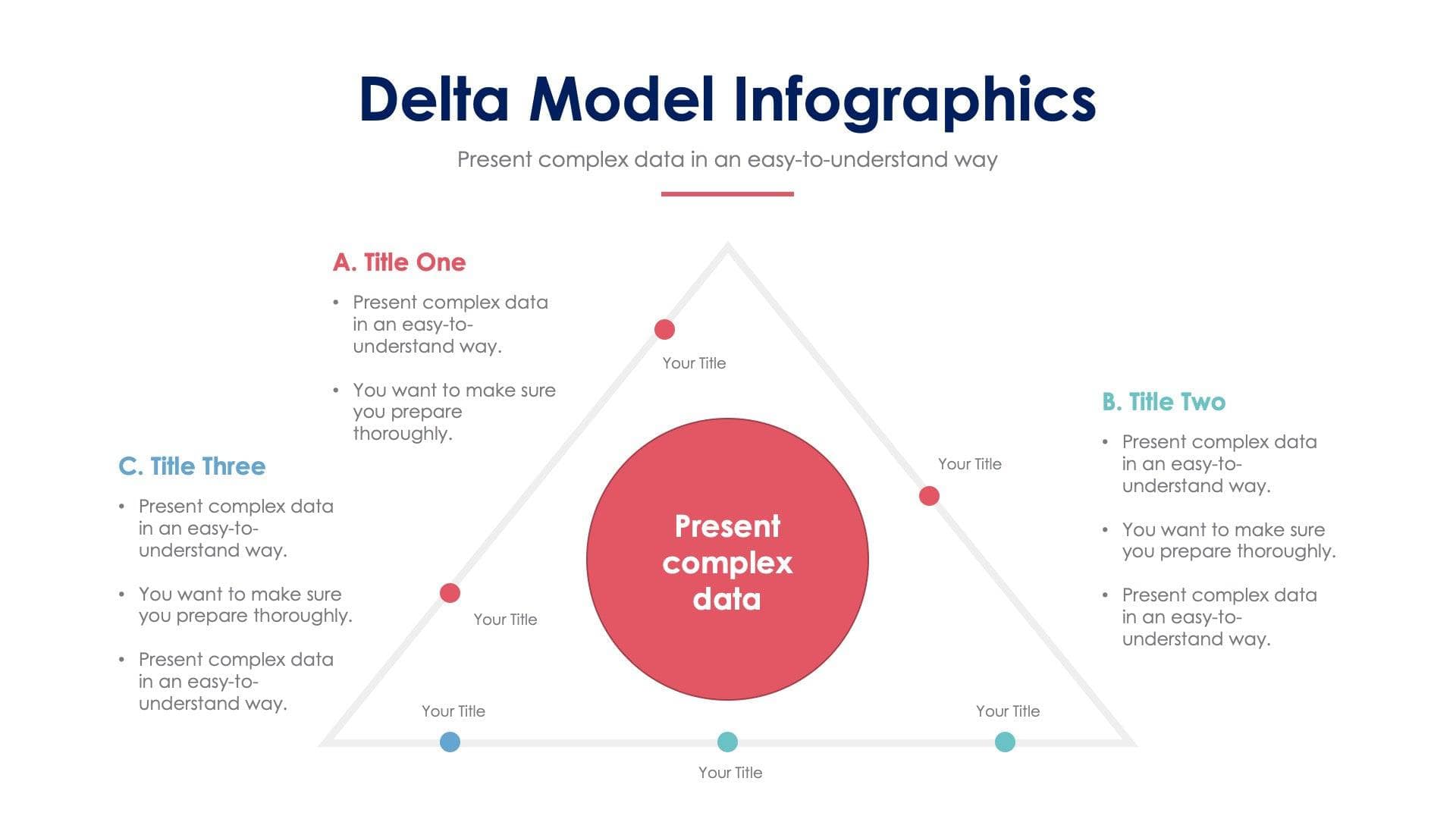 Delta Model Slide Infographic Template S06102217 | Infografolio