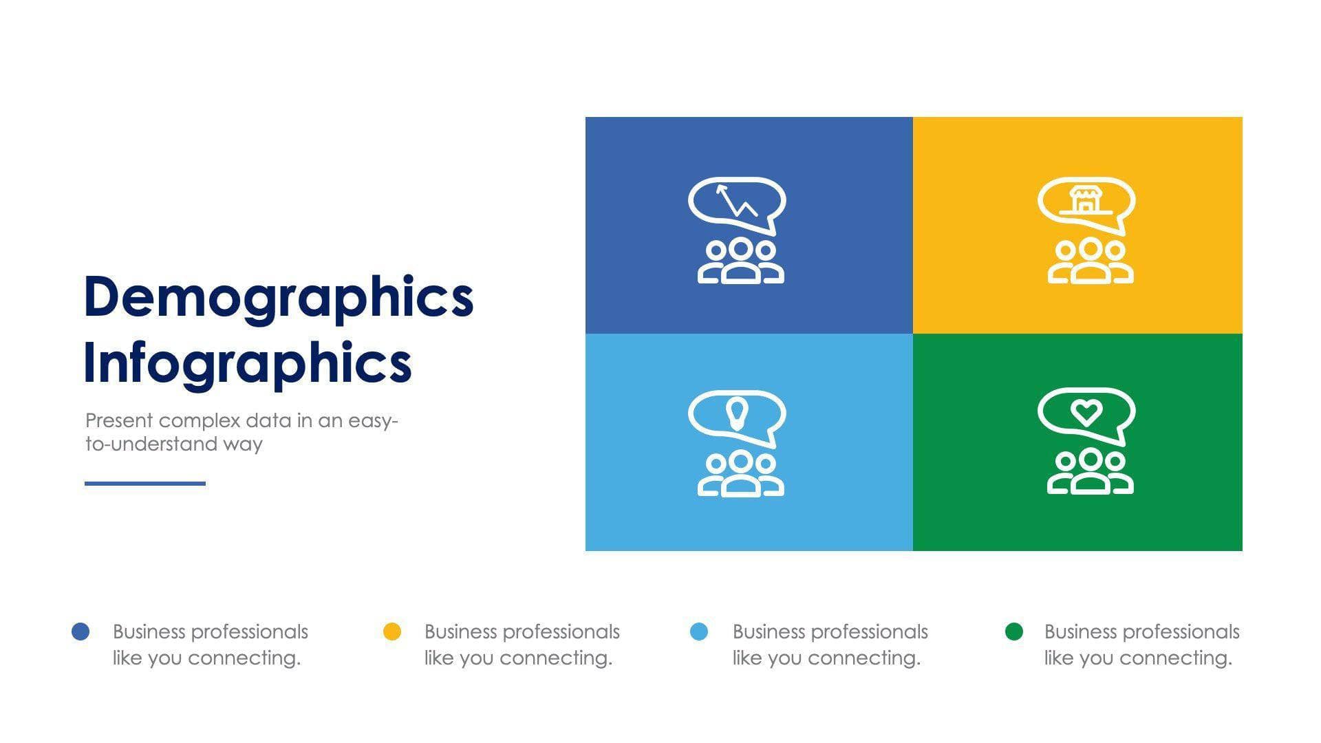 Demographic Slide Infographic Template S11232101 | Infografolio