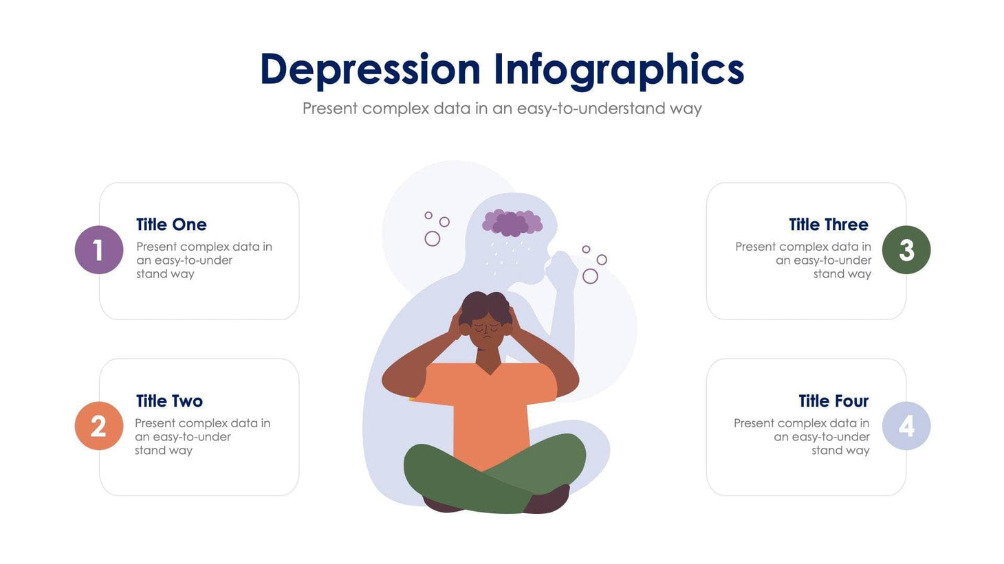 Depression Slide Infographic Template S09262212 – Infografolio