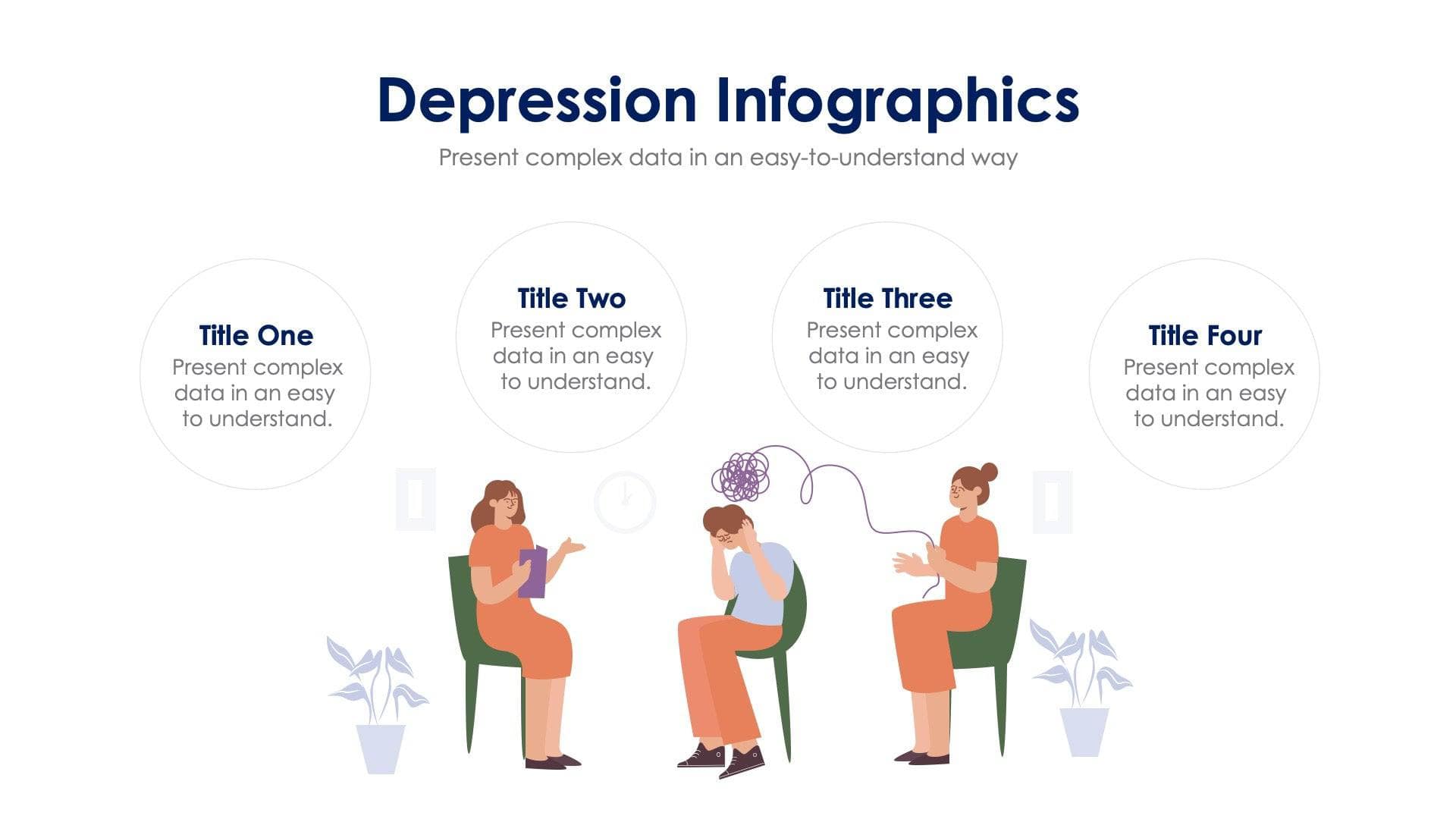 Depression Slide Infographic Template S09262214 | Infografolio