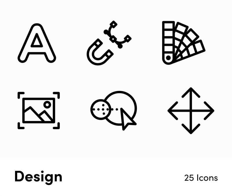 Outline Vector Icons – Infografolio