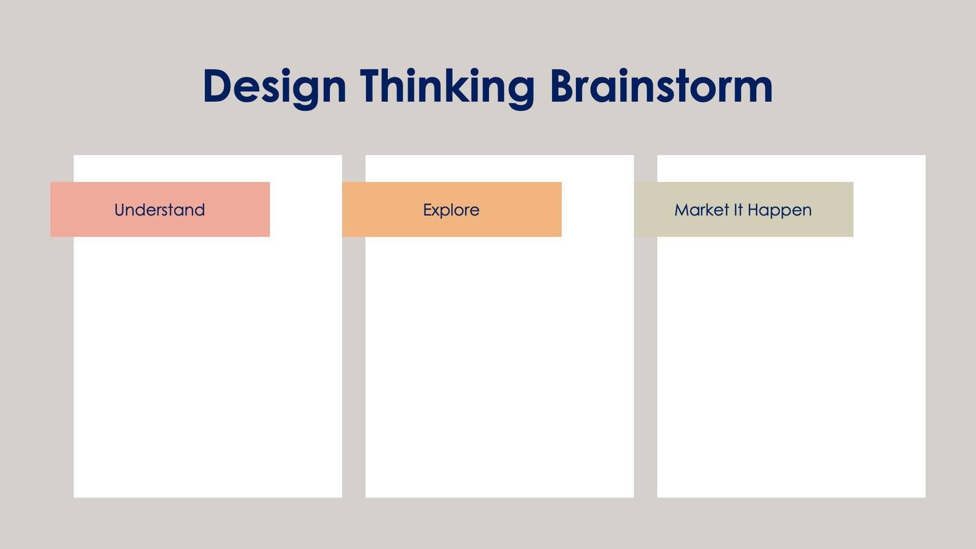 Design Thinking Brainstorm Slide Infographic Template S08122207 ...