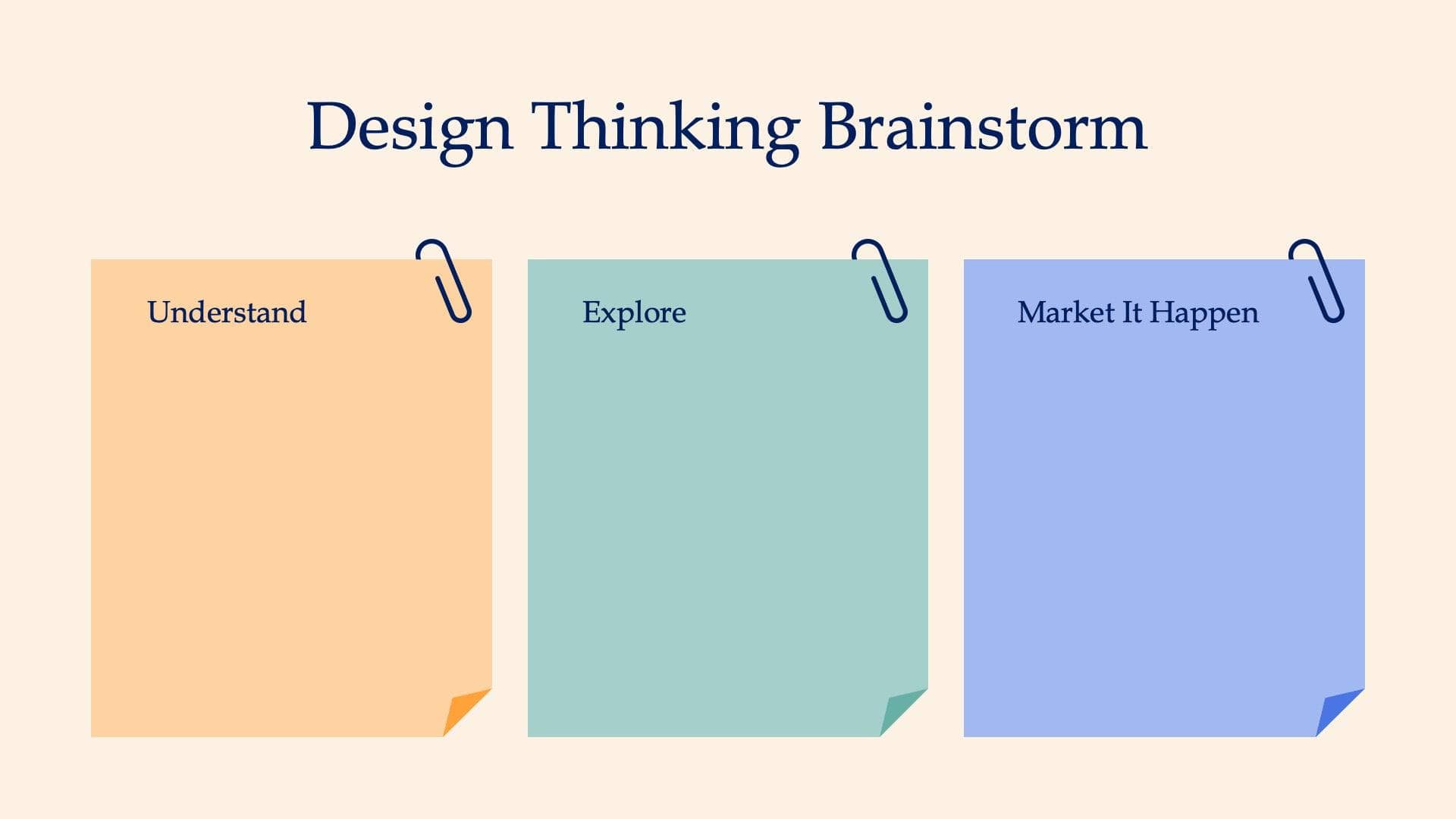 Design Thinking Brainstorm Slide Infographic Template S08122210 ...