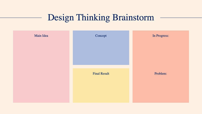 Design-Thinking-Brainstorm-Slides | Infografolio