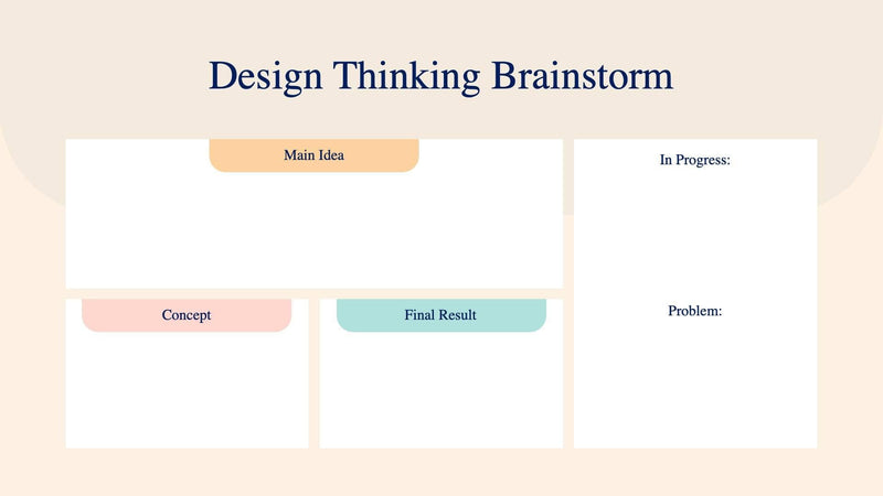 Design-Thinking-Brainstorm-Slides | Infografolio