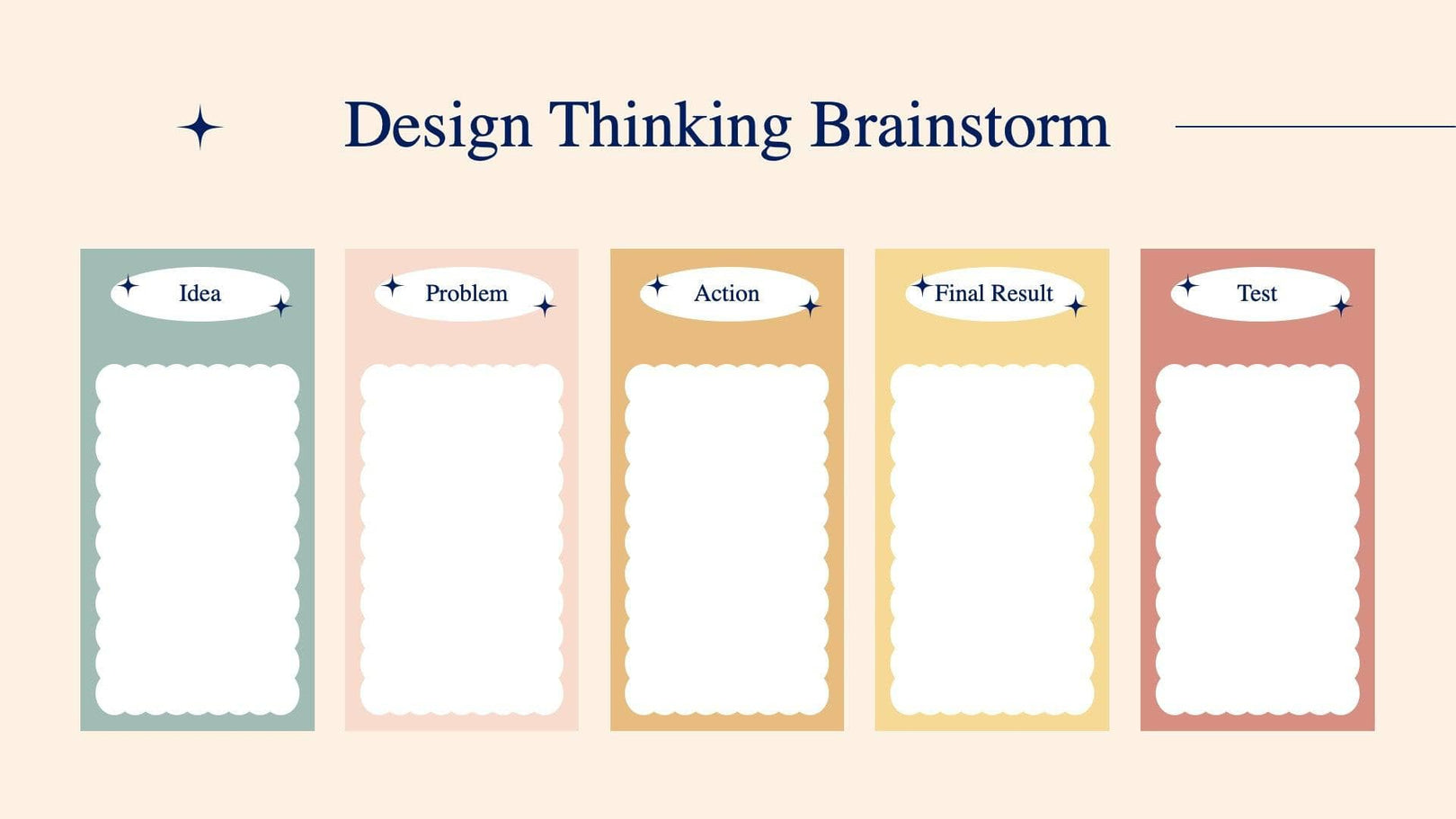 Design Thinking Brainstorm Slide Infographic Template S08122216 ...