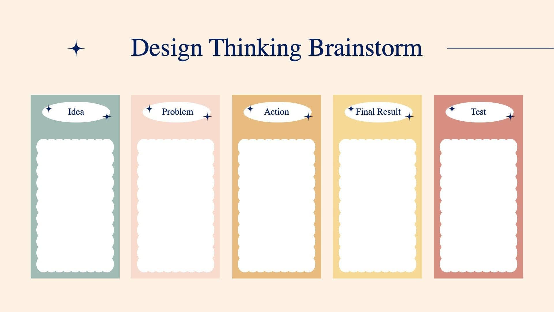 Design Thinking Brainstorm Slide Infographic Template S08122216 ...