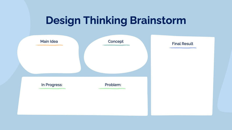 Design-Thinking-Brainstorm-Slides | Infografolio