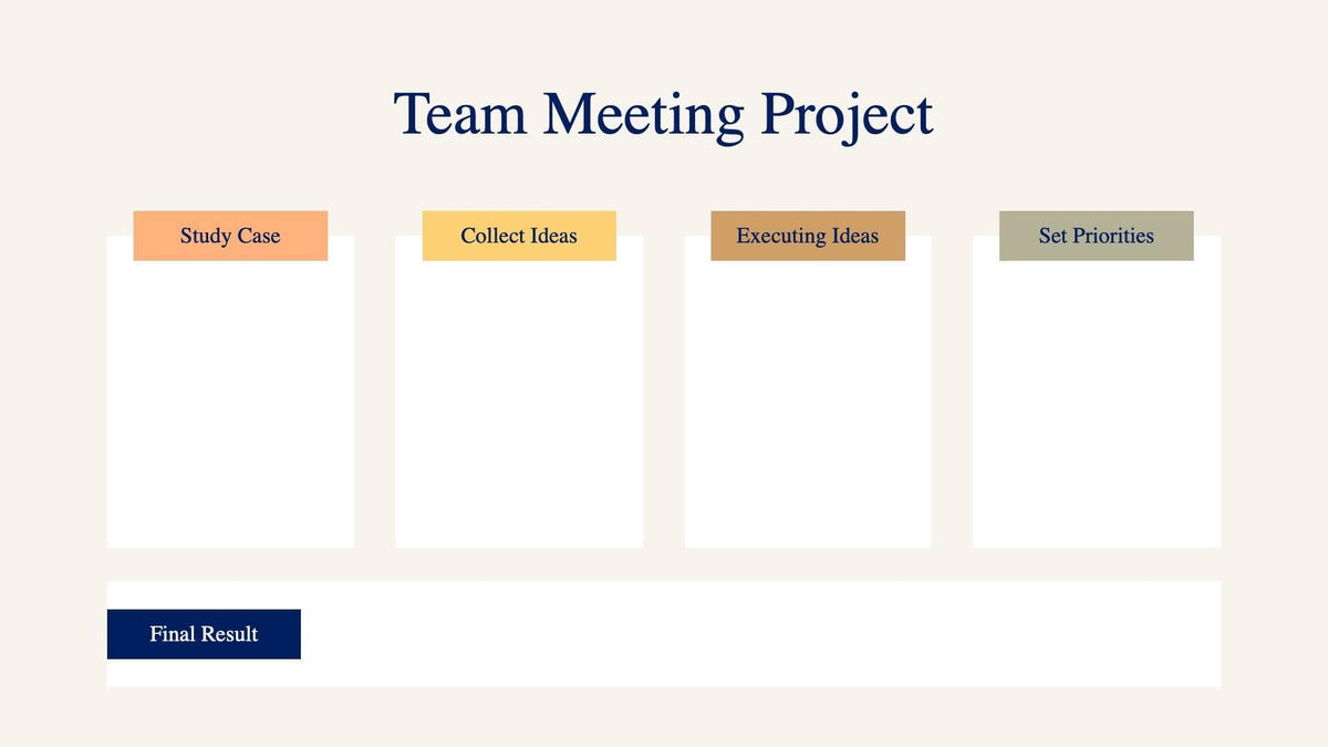 Team Meeting Project Slide Infographic Template S08122201 – Infografolio