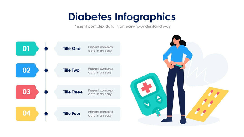 Diabetes Slide Infographic Template S09262207 | Infografolio