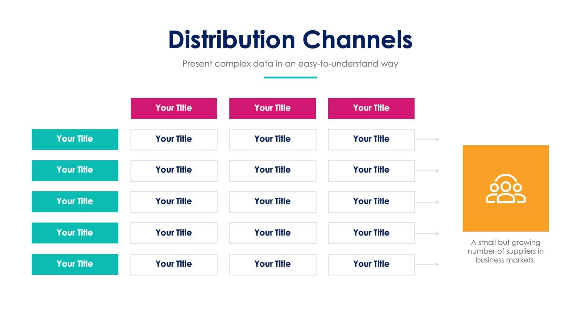 Distribution Channels Slide Infographic Template S07252210 | Infografolio