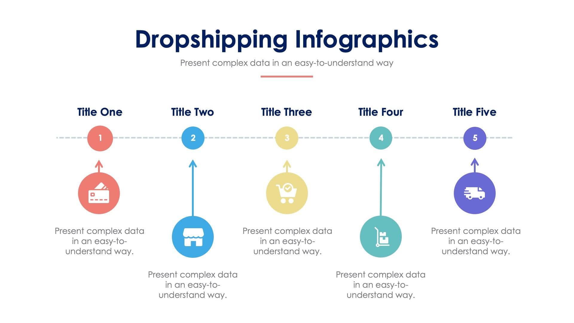Drop Shipping Slide Infographic Template S04112204 | Infografolio