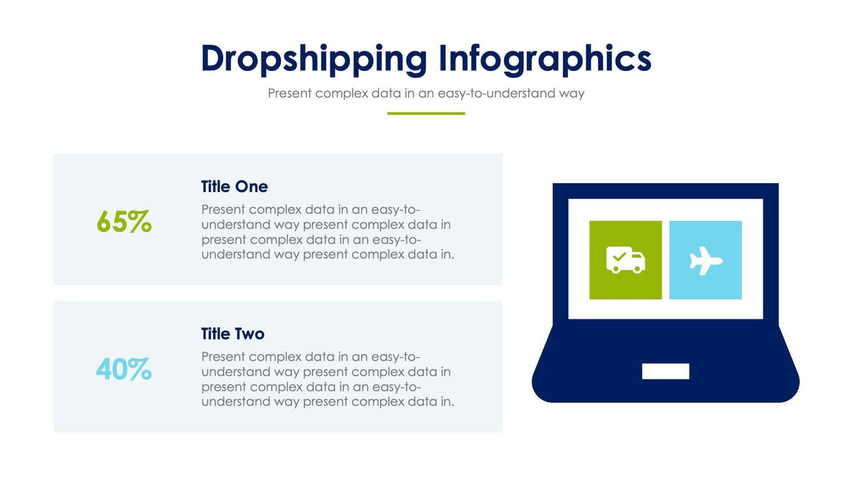Drop Shipping Slide Infographic Template S04112215 – Infografolio