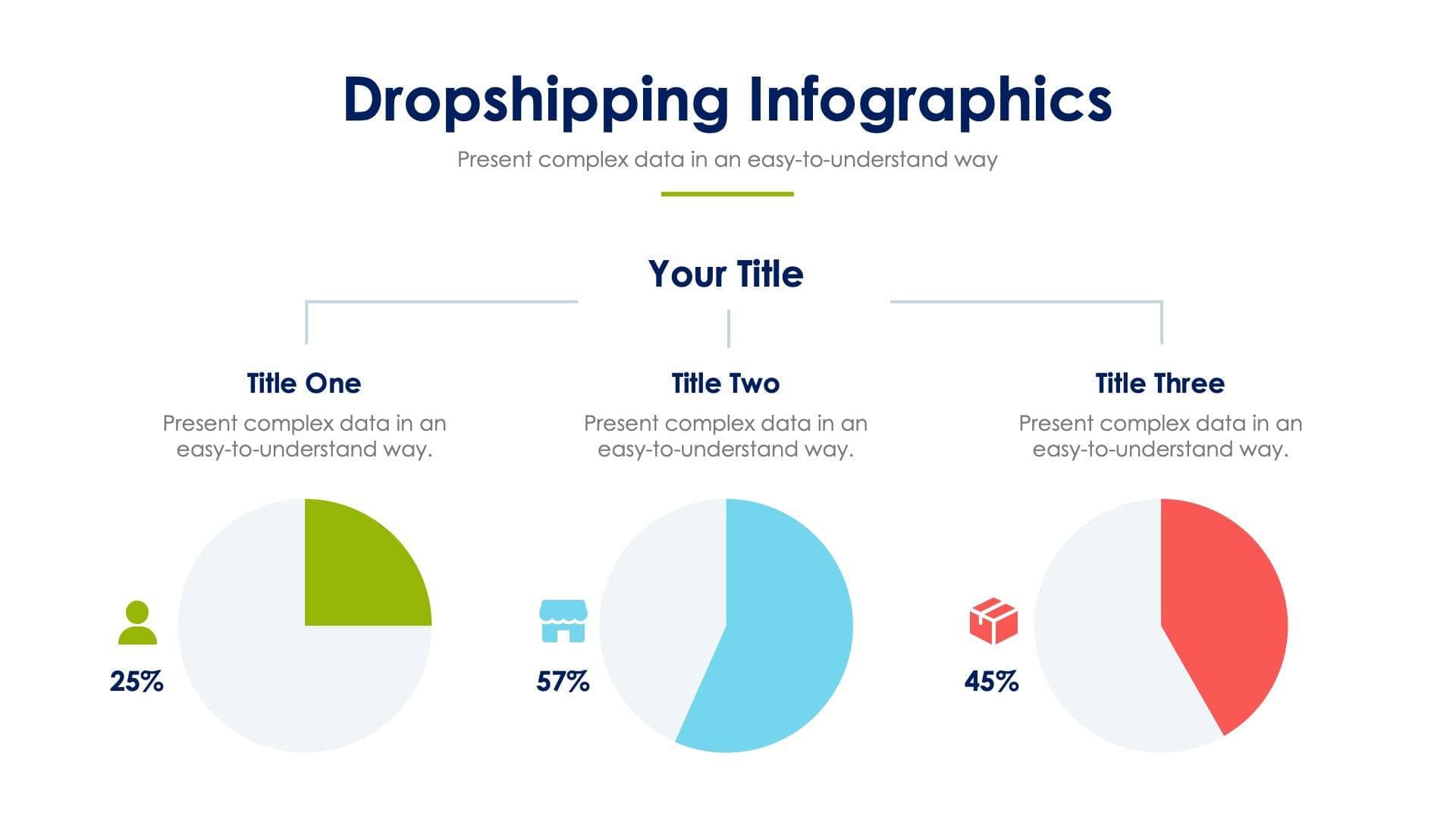 Drop Shipping Slide Infographic Template S04112216 | Infografolio